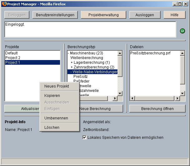 GWJ eAssistant: Kurzinfo